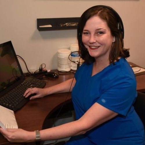 Audiologist Kate Dunckley in Evanston
